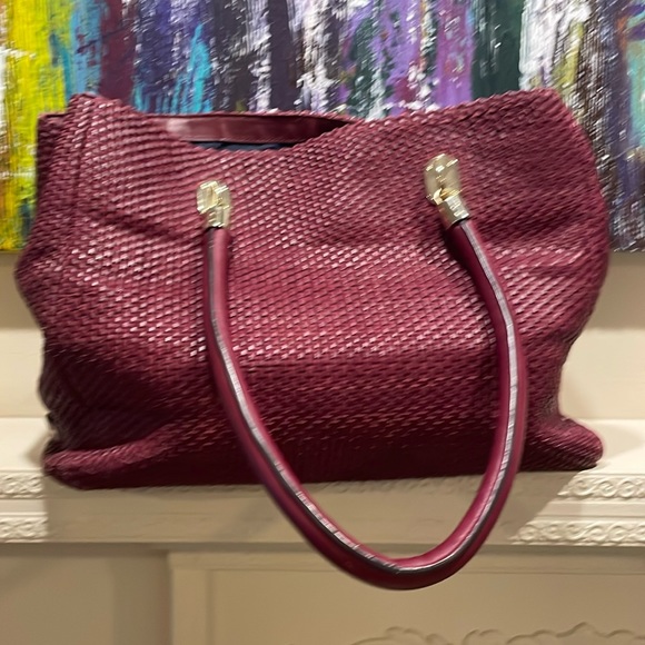 Cole Haan | Bags | Cole Haan Large Woven Leather Tote | Poshmark